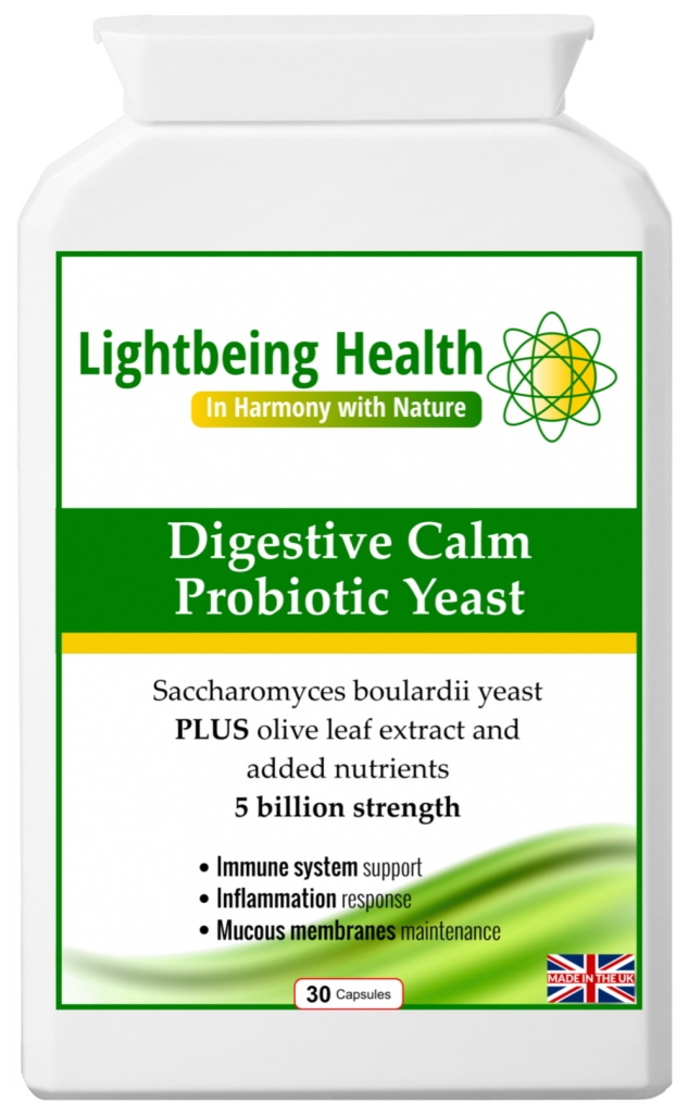 Digestive Calm Probiotic Yeast | Lightbeing Health